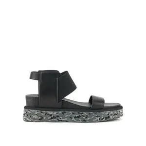 United Nude Black / Grey Rico Sandal Ii Black - Black/grey