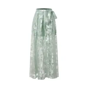 EMMA WALLACE Ying Skirt -icy - Blue