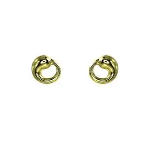 VICSTONENYC FINE JEWELRY Gok-ock Stud Vermeil Earrings - Gold