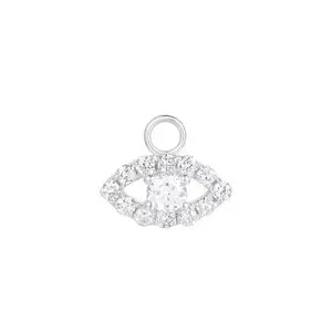 DYAMKA Eye Charm White Gold - Silver