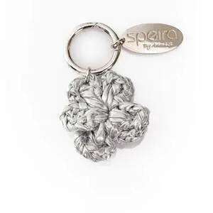 SPEIRA Bag Charm Flower Small - Silver