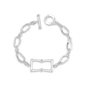 STEFAN TIRON Clea Silva Bracelet - Silver