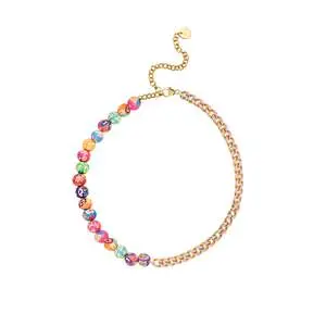ADRIANA PAPPAS DESIGNS Flower Power Necklace - Yellow