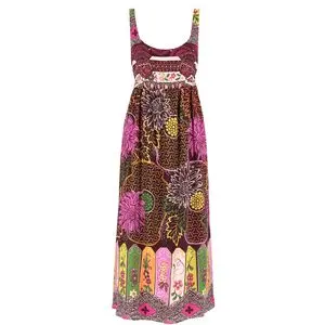 TEODORA MILANO Nerano Silk Dress