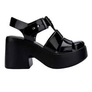Melissa Lulu Platform Sandal - Black