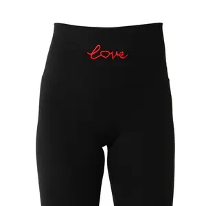 SELF-ADORE Black / Red Adore Yourself High-waisted Premium Legging- Black Red - Black/red