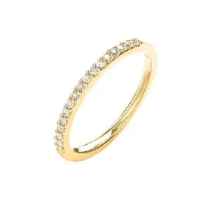AUGUSTINE JEWELS Yellow Delicate Eternity Ring