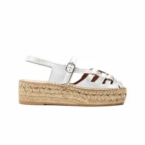 NAGUISA Espadrilles Thalis - Silver