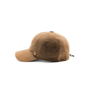 DORIA 1905 Safari Rainproof Fabric Baseball Cap - Brown