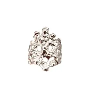 EYECONIC BY SAMAR AJRAM Tala Chunky Ring - Silver