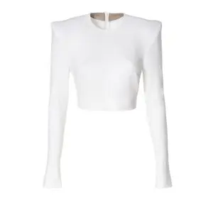 AGGI BY HALEWSKI Zoey Ecru Top - White