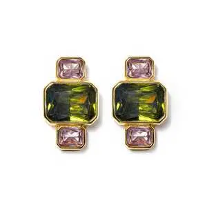 KYBELE STUDIO Luma Earrings In Sage - Green
