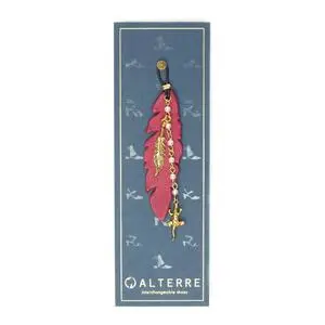 ALTERRE Malbec Feather Shoe Charm