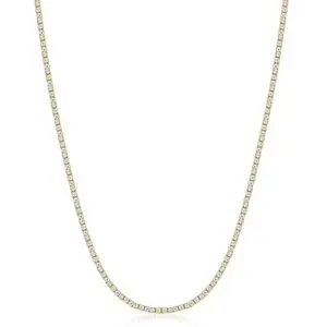 NIALAYA JEWELRY Mini Tennis Choker Gold