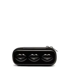 Lulu Guinness Lips Spexi Glasses Case - Black