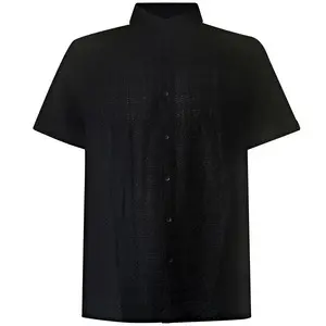 VUSTRA Naples Crochet Shirt - Black