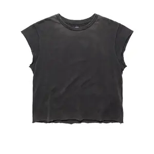 OTHER UK Vintage Issue Raw Edge T-shirt Heavy Relic Black - Grey