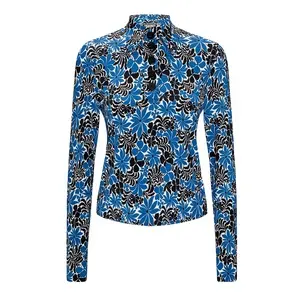 CRONO ZEE Felix Top In Flora Print