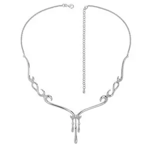 LUCY QUARTERMAINE Elet Necklace - Silver