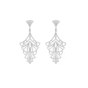 STEPHANIE BROWNE AUSTRALIA Empire Earrings - Silver