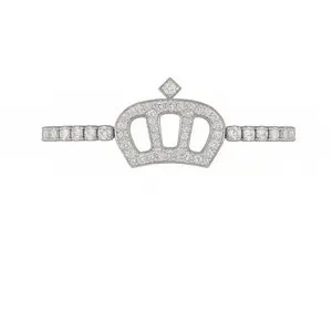 MAISON DE GALA Royale Crown Bracelet - Silver