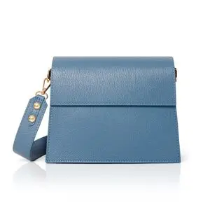 BETSY & FLOSS Alba Handbag In Denim - Blue