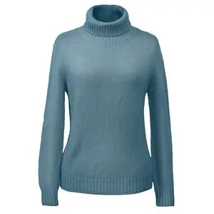 SMART AND JOY Turtle Neck Jumper - Blue