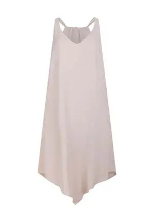 HELENE GALWAS Neutrals Ilka Viscose Dress - Beige