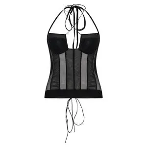 PCFG Tulle Top - Black
