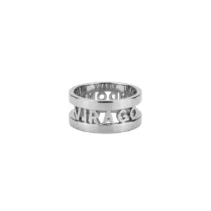 VIRAGO Undone Stainless Steel Ring - Silver