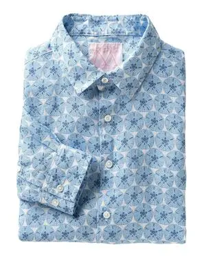 PINK HOUSE Linen Shirt Sand Dollar