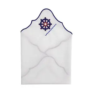 KM HOME COLLECTION Dusk – Cotton Napkins Set Of 2 - White