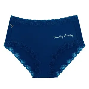 Uwila Warrior Soft Silk Days Of The Week Briefs Sunday Funday- Estate - Blue