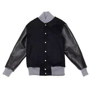 HEGARTY Varsity Bomber Jacket - Blue