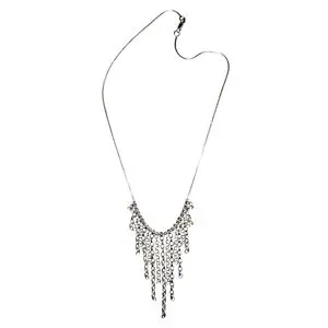 TG-JEWELLERY BY TAMARA GERVASIO Rain Drop Chain Necklace – Handcrafted Recycle Sterling - Silver