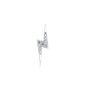 Mishka Flash Earring Mono - Silver