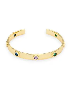KYBELE STUDIO Multicolor Gemstone Cuff
