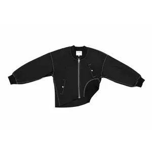 GAO REPUBLIC Bomber Jacket Cropped Side Cut-out