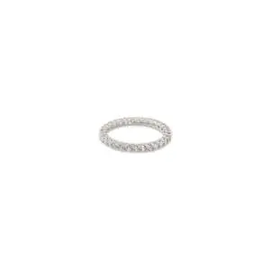 SHABELLA NYC Thin Eternity Band - Silver