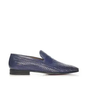 MARIANO SHOES Porches Loafers Navy - Blue