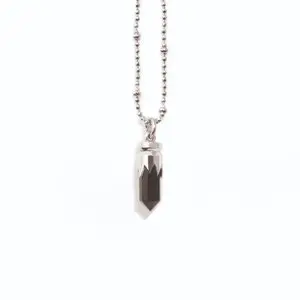 KASUN LONDON Bullet Necklace - Silver