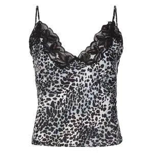 LISA THE LABEL Blossom Cami Top - Black