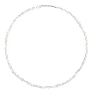 KIRI & BELLE Lia Mini Freshwater Pearl Sterling Necklace - Silver