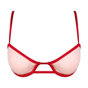 IVY SWIMWEAR Pink / Red Brooke In Pink Top - Pink/red