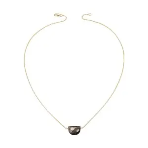 HEATHER HAWKINS 14k Gold-filled Moonstone Necklace - Grey