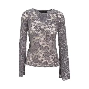 ARTISTA Sign Lace Top - Grey