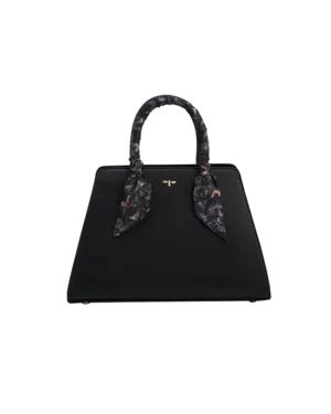 FABLE ENGLAND Grace Structured Tote Bag - Black