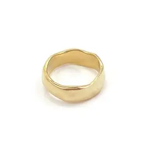 BIKO Wavi Ring Thick - Gold