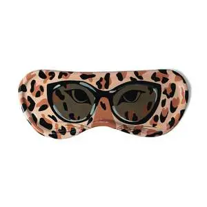 2KSTYLE Tiger Modelling Clay Jewelry And Sunglasses Tray Mocha Mousse - Brown