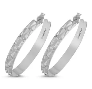 Mishka Allure Hoop Silver